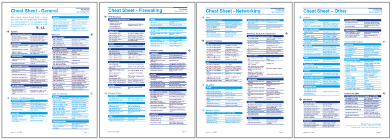 CheatSheet – FortiOS v7.6 – Tech Blog